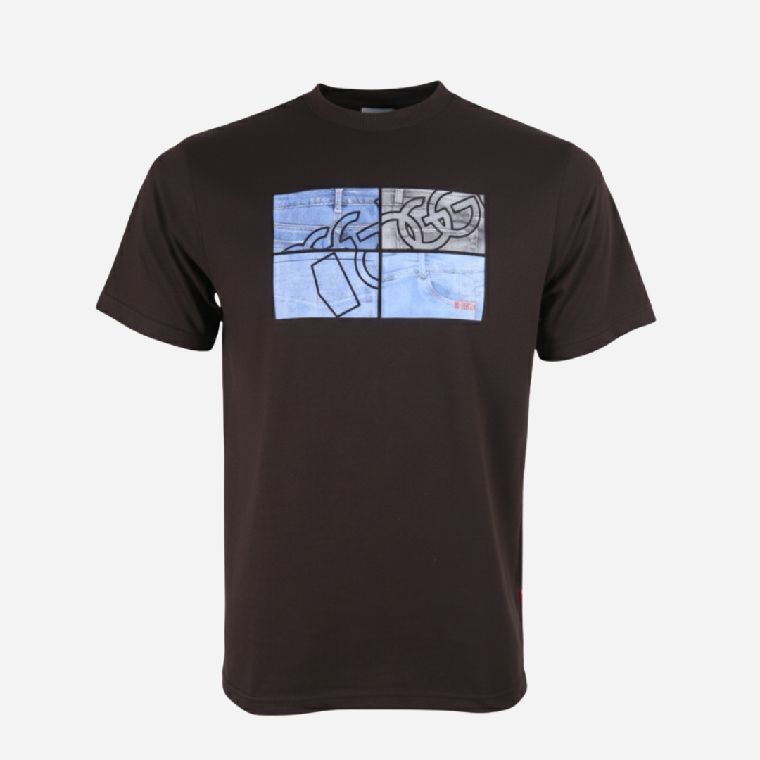 Playera de Caballero Oggi Café – Pit Brands
