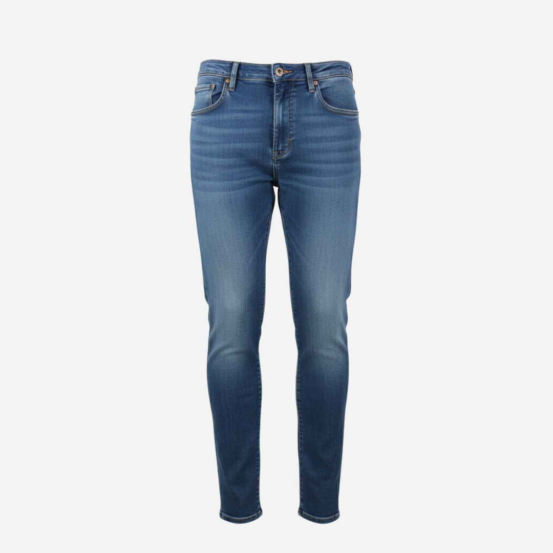 Pantalon Caballero Buckle-London Mezclilla – Pit Brands